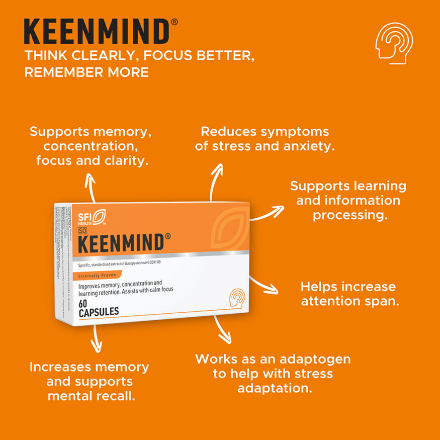 Support memory and concentration with KeenMind® - SFI Health South Africa